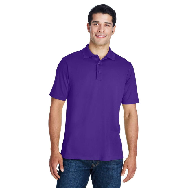 Custom Logo Core 365 Men's Origin Performance Piqué Polo - Mens ...