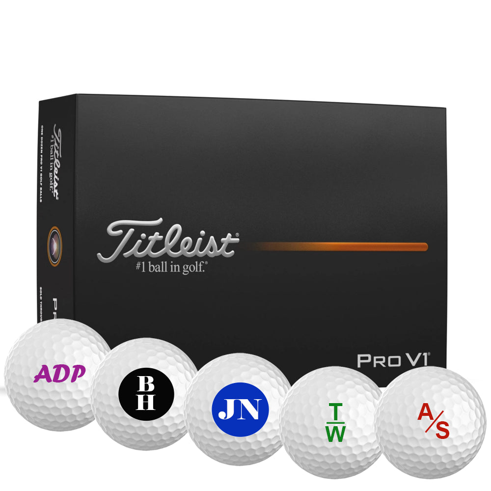 Custom Monogrammed Golf Balls, Canada – Canadian Pro Shop Online